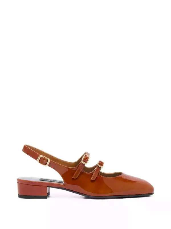CAREL Peche Double-strap Slingback Pumps
