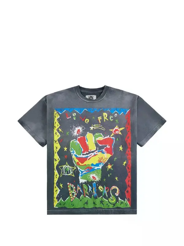 BARRIERS Voodoo Charcoal T-shirt - Grey