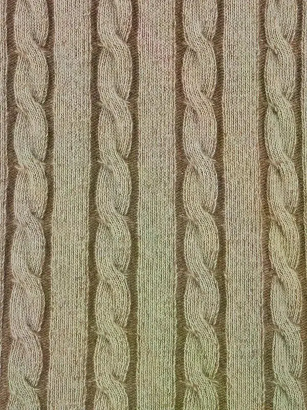LORENZONI Cable-knit Roll-neck Sweater