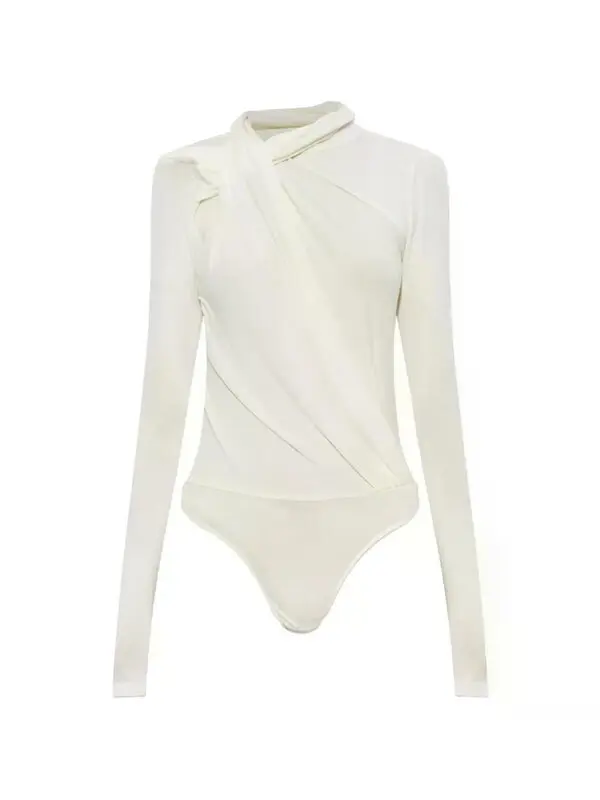 Citizens Of Humanity Sculptural Long-sleeve Bodysuit - Neutrals