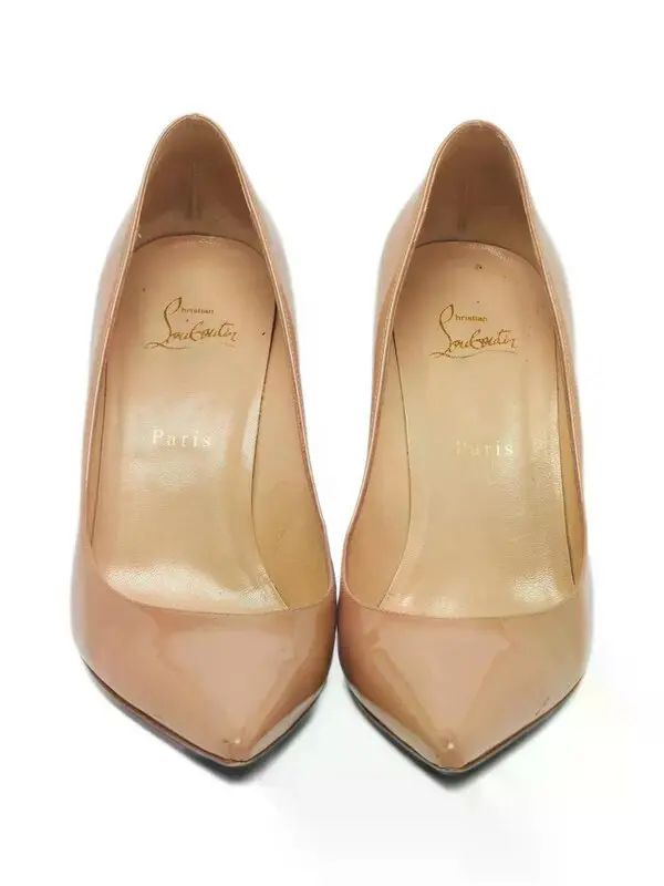 CHRISTIAN LOUBOUTIN Decollete Patent Leather Pumps