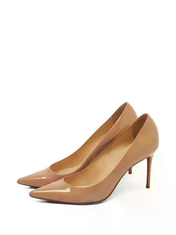 CHRISTIAN LOUBOUTIN Decollete Patent Leather Pumps