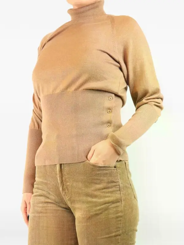 Simone Rocha Button-detail Sweater - Neutrals