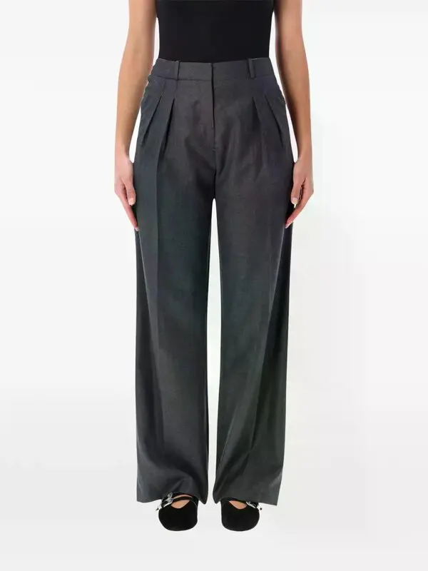 Loulou De Saison Sbiru Pleated Wide-leg Trousers