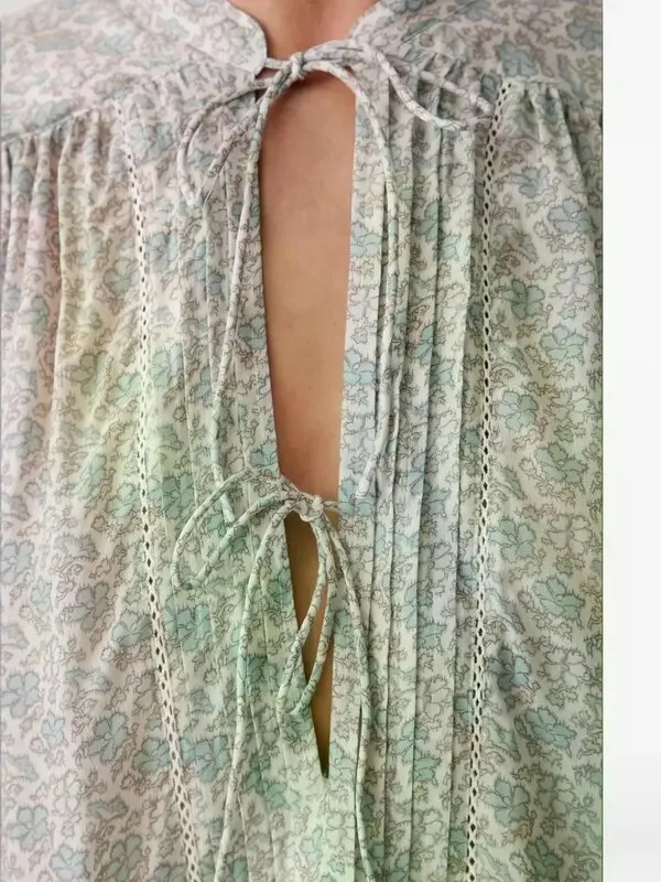 BOSS Bales Floral-print Blouse