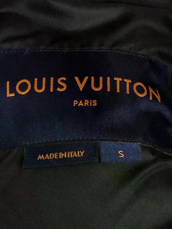LOUIS VUITTON Logo Embossed Puffer Jacket