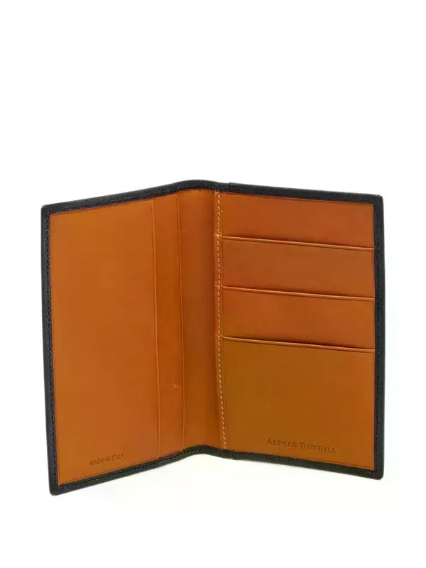 Dunhill Leather Bifold Card Case - Black