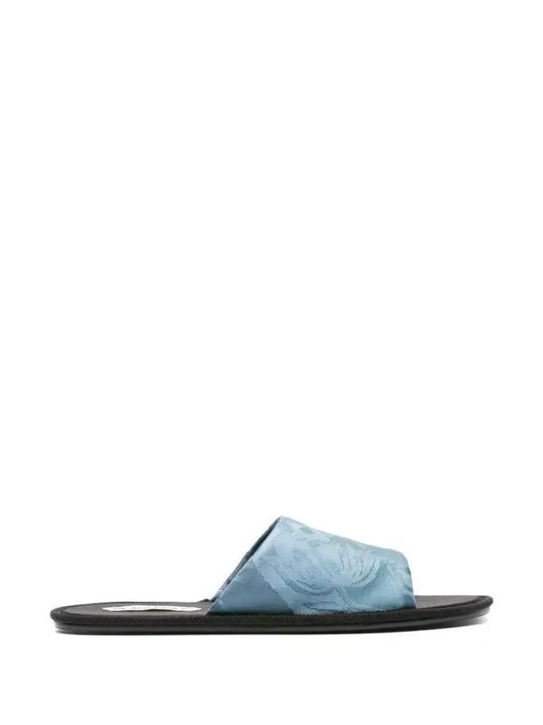 JW Anderson Open-toe Slides In Airforce - Blue