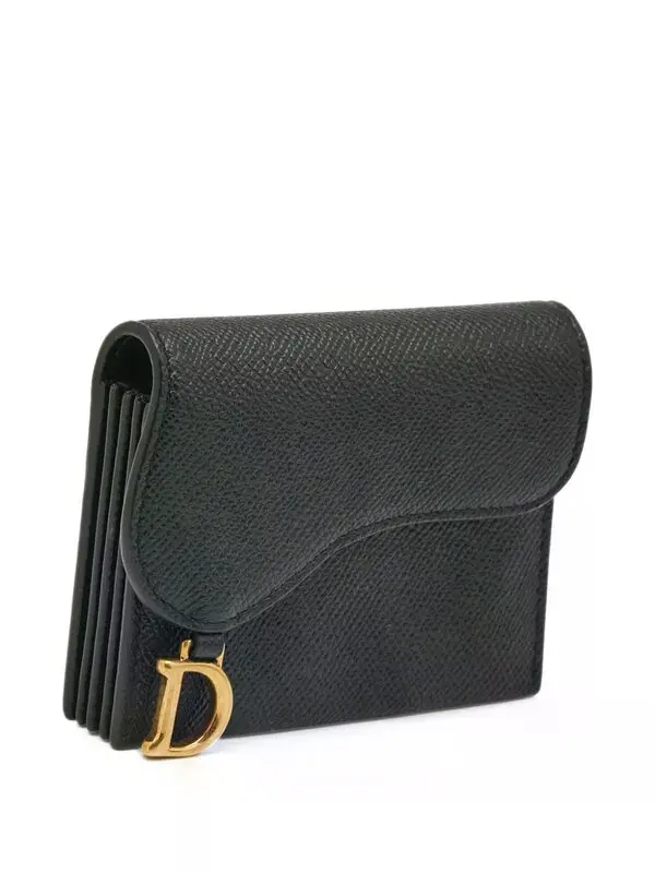 Dior 2020 Saddle Card Holder - Black