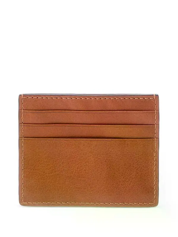 Brunello Cucinelli Grainy Leather Cardholder