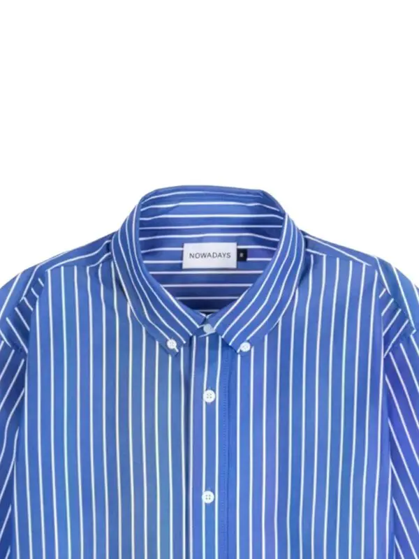 NOWADAYS Striped Poplin Shirt