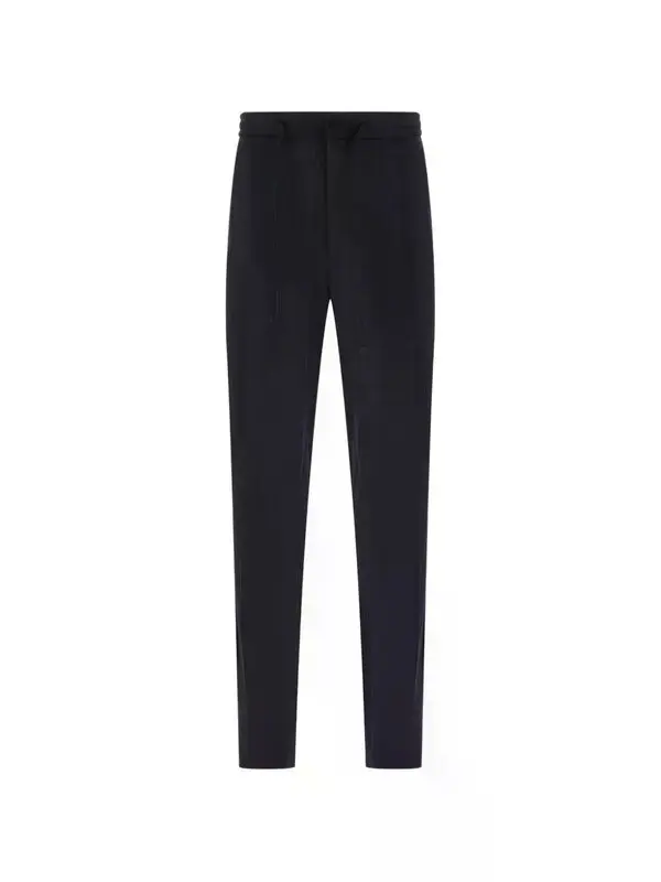 LARDINI Drawstring-waistband Tailored Trousers