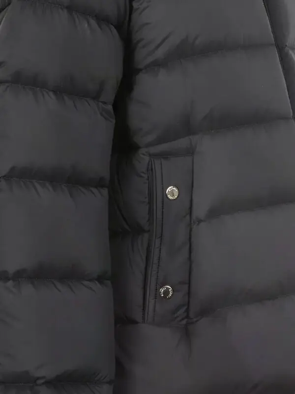 MOORER Quilted Hooded Jacket