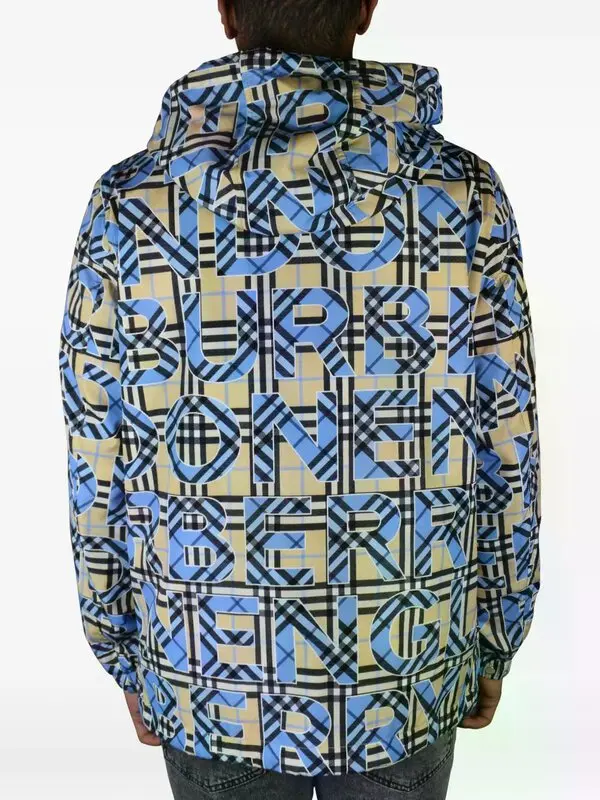 Burberry Logo-print Hooded Jacket