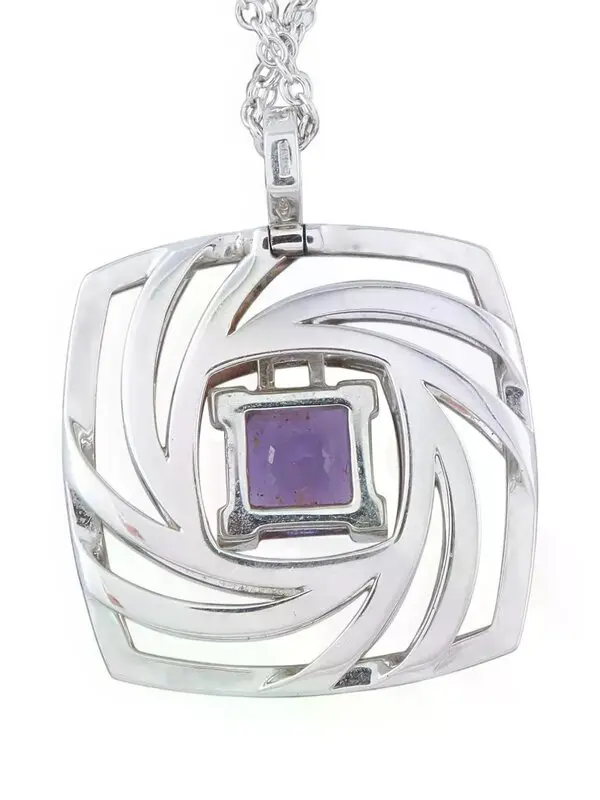 LUCA CARATI Amethyst And Diamond Necklace