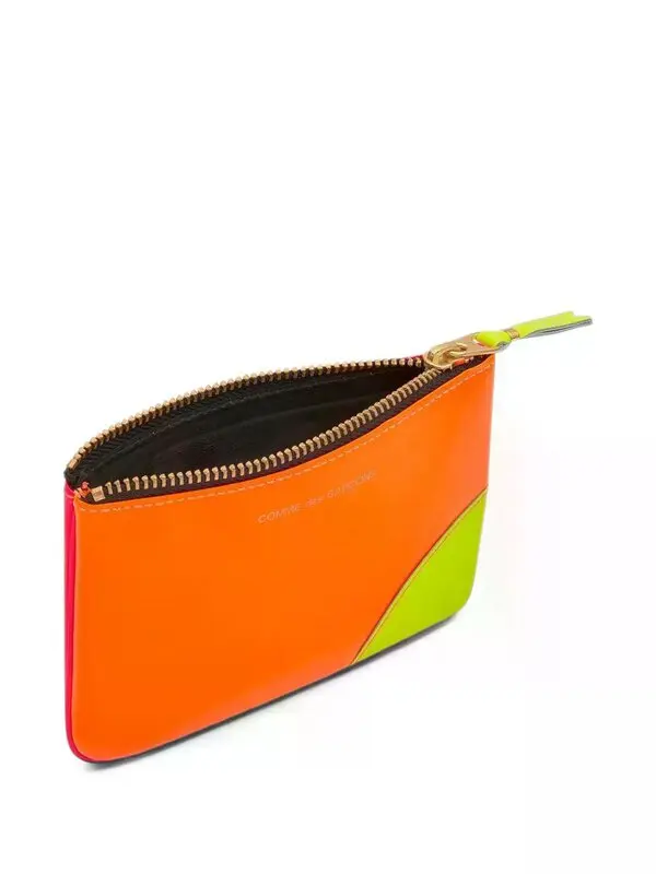 Comme Des Garçons Super Fluo Wallet - Orange