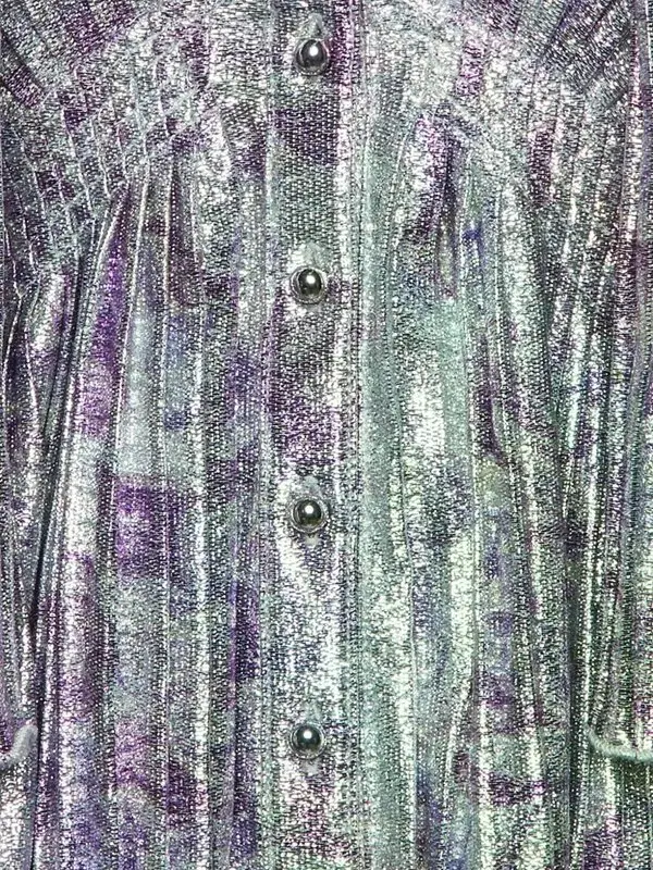 Rabanne Floral Peplum Top