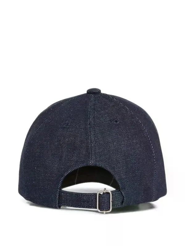 Barbour X A.p.c Logo-print Baseball Cap - Blue