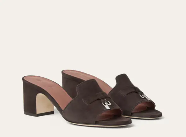 Loro Piana Summer Charms Sandal - Brown