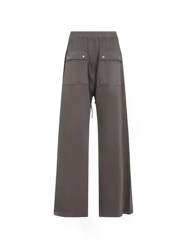 Rick Owens Drawstring Wide-leg Trousers - Grey