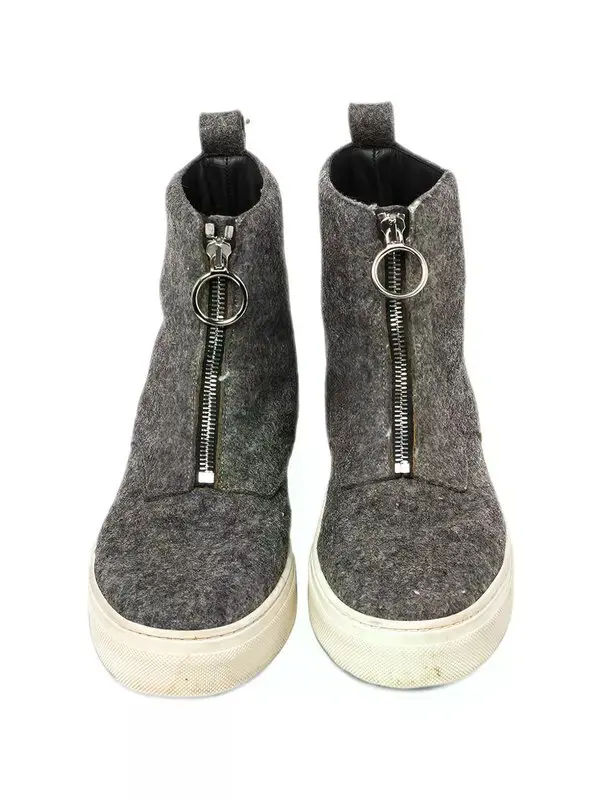 Celine High-top Zip-up Sneakers