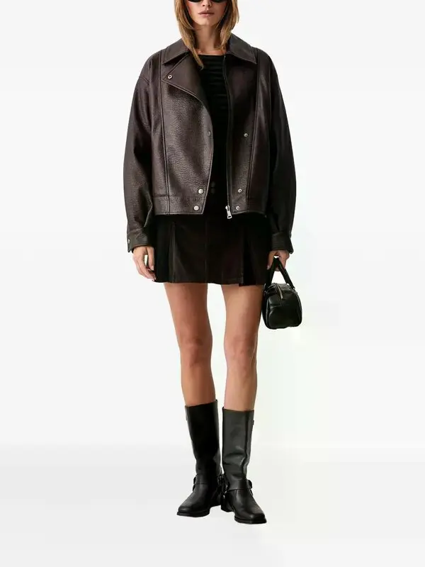 LEVI'S Inverted-pleat Corduroy Mini Skirt