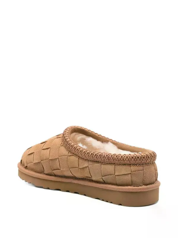 UGG Tasman Woven Slip-on Mules - Neutrals