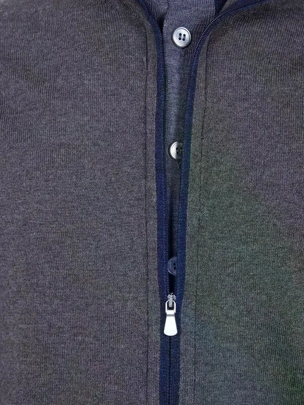 GRAN SASSO Zip-up Cardigan