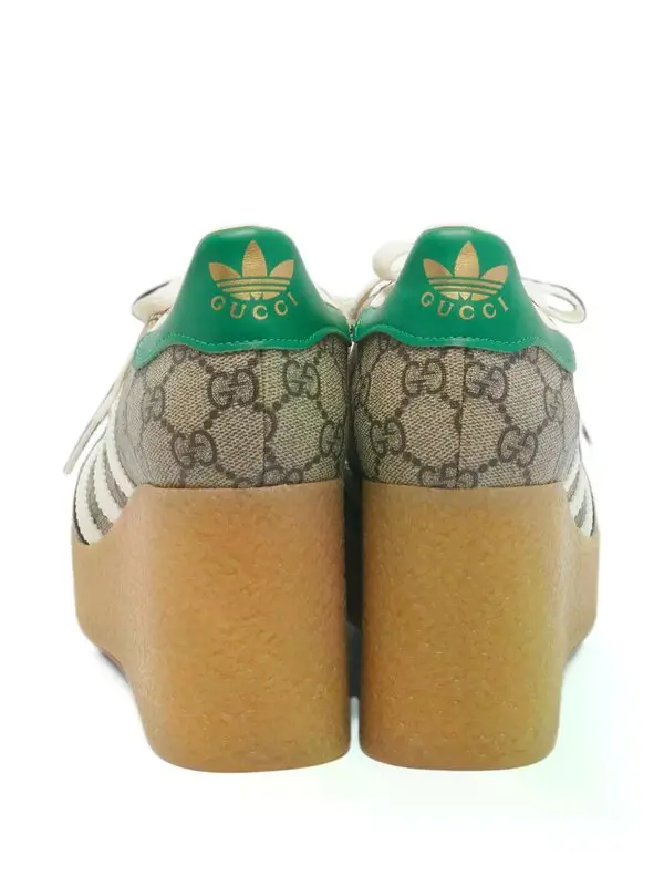 Gucci X Adidas Gazelle Wedge Sneakers