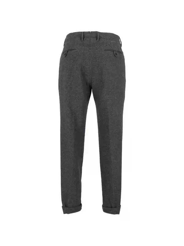 Incotex Pleated Turn-up Trousers