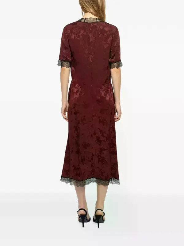 Zadig&Voltaire Redoxal Dress Silk - Red