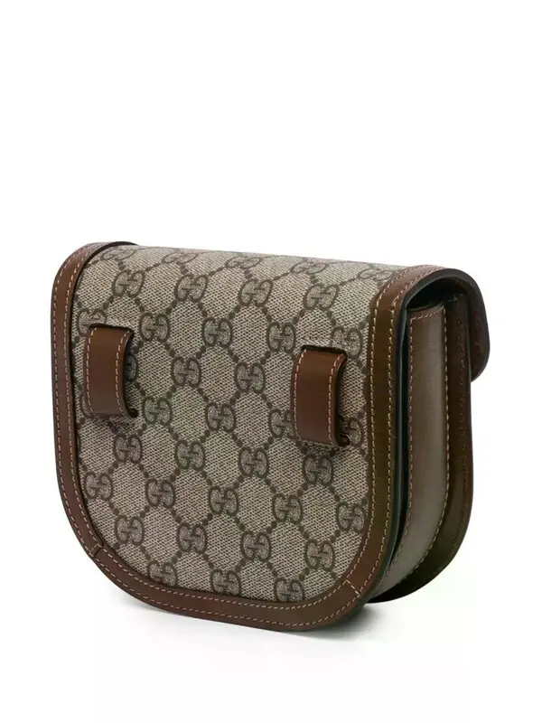 Gucci 2016-2026 Gg Supreme Horsebit 1955 Rounded Belt Bag