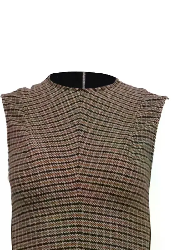 Victoria Beckham 2010s Sleeveless Darted Midi Dress