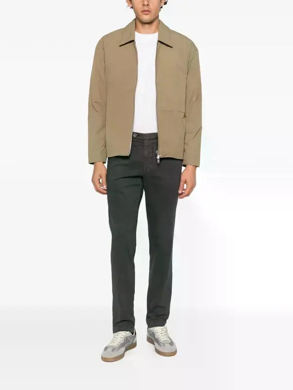MICHAEL COAL Buttoned Twill Trousers