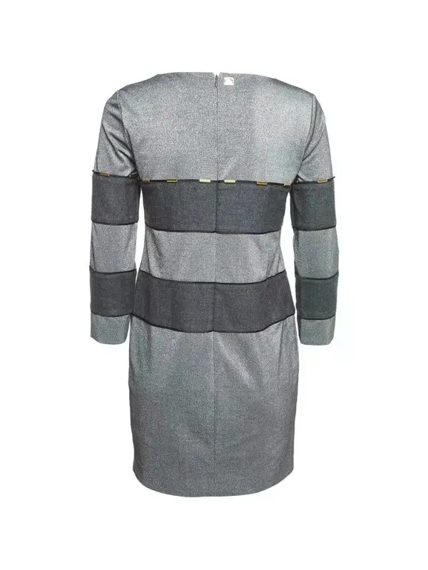 Roberto Cavalli Metallic-effect Mini Dress