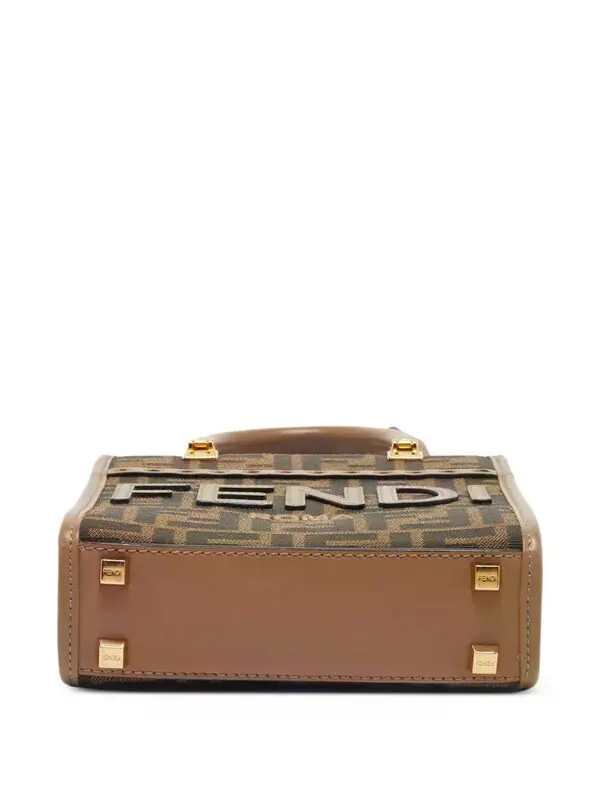 Fendi 2024 Mini Sunshine Zucca Tote Bag