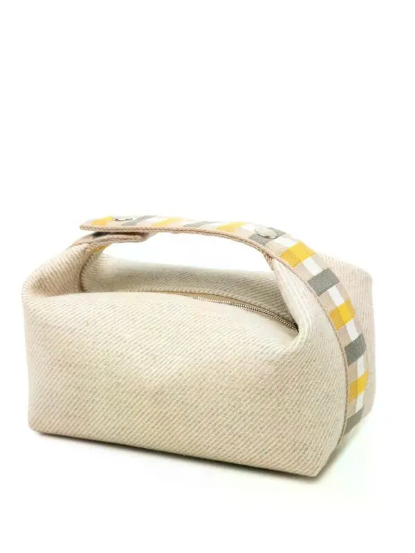 Hermès 2010-2026 Small Wool Bride A Brac Au Carre Case Vanity Bag