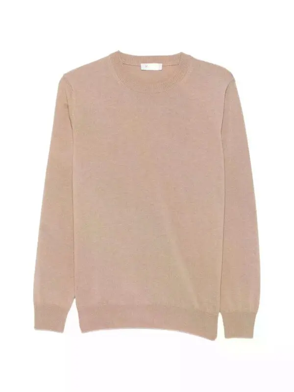 KANGRA Fine-knit Crew-neck Sweater