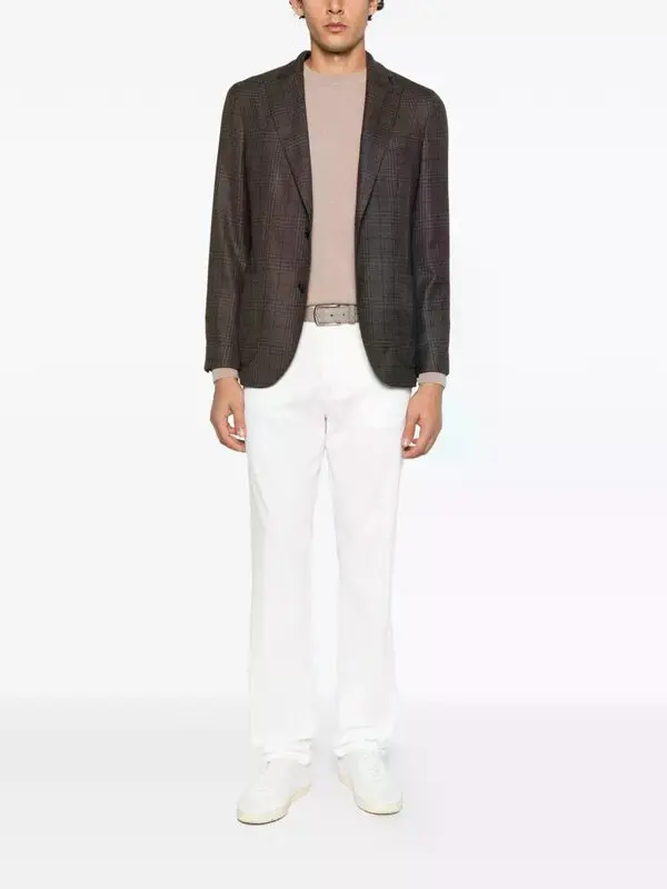 KANGRA Fine-knit Crew-neck Sweater