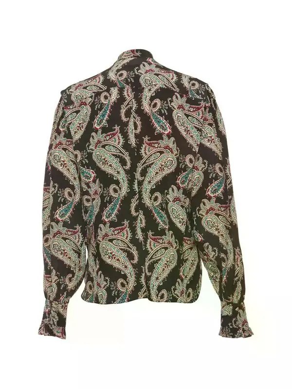 ISABEL MARANT VINTAGE Venessa Paisley-pattern Blouse
