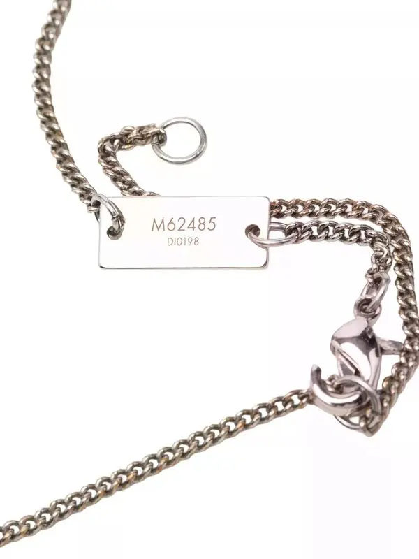 LOUIS VUITTON 2018 Brass Monogram Charms Necklace Costume Necklace