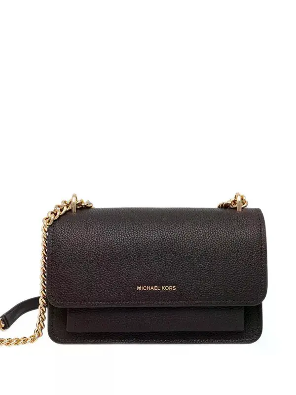 Michael Kors Pebbled Leather Shoulder Bag - Brown