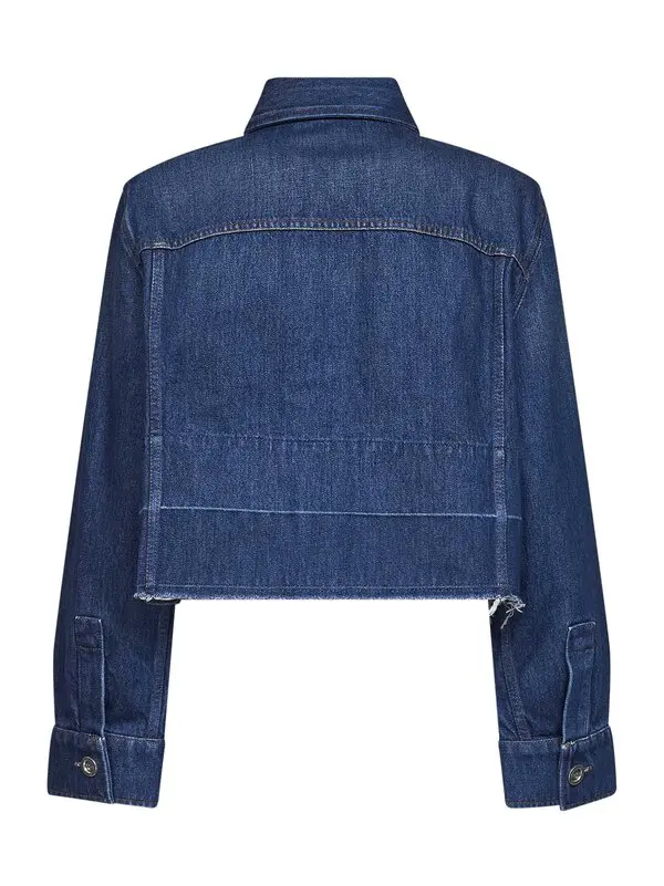 Givenchy Blue Cotton Denim Shirt
