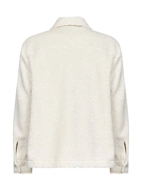 Moncler Natural Wool Bouclé Overshirt