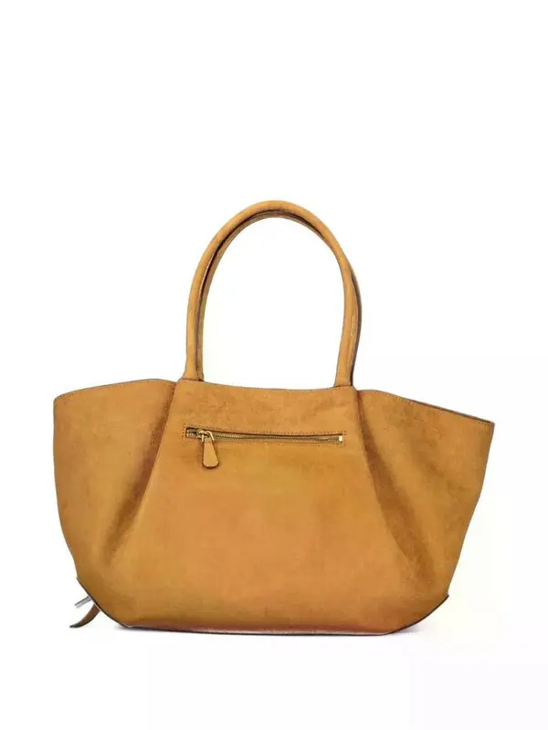 Guess Suede-effect Drawstring Tote Bag - Neutrals