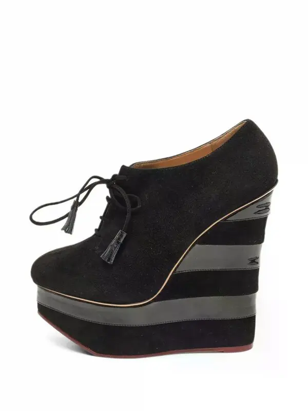 CHARLOTTE OLYMPIA Martha Wedge Boots