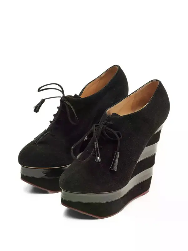 CHARLOTTE OLYMPIA Martha Wedge Boots