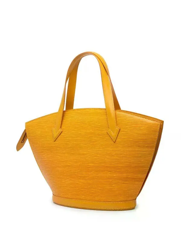 LOUIS VUITTON 1995 Epi Saint Jacques Pm Short Strap Handbag - Yellow