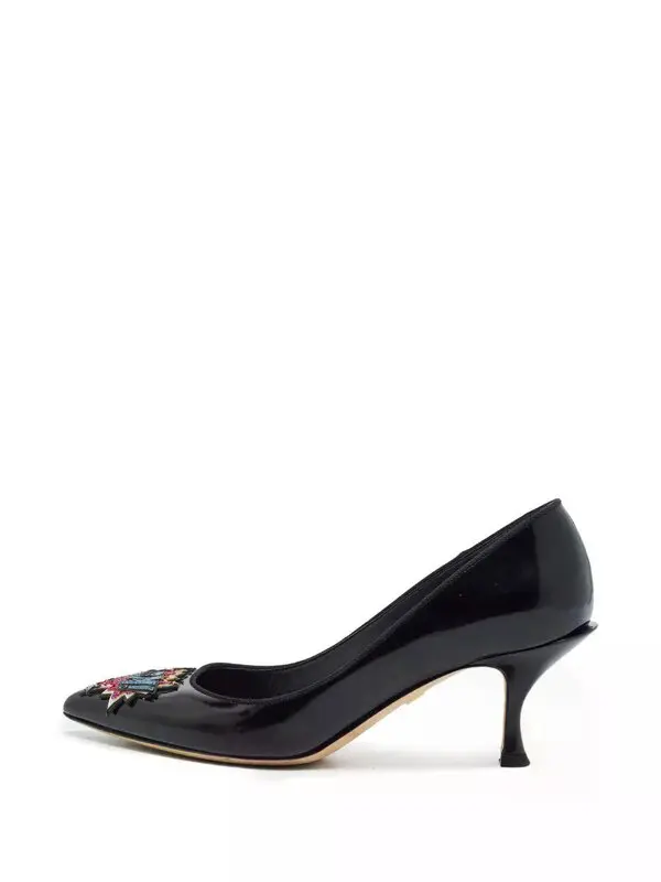 Dolce & Gabbana Lori Pop-art Pumps - Black