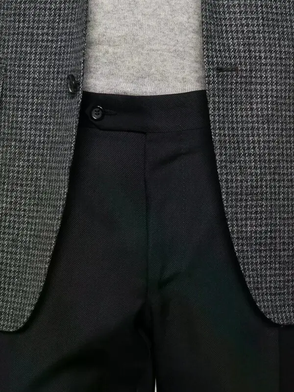 Canali Pleated Wool Trousers